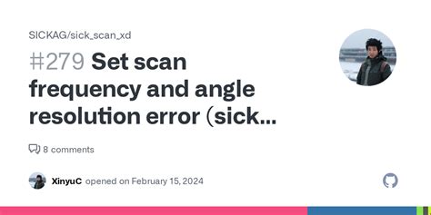 Set Scan Frequency And Angle Resolution Error Sick Lms5xx · Issue