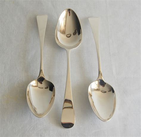 Georgian Irish Serving Spoons Nigel Williams Silver Antique