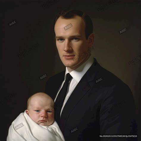 Ai创作图帅气的父亲 写实人物插画 威尔士王子 摩纳哥公爵 爸爸超帅 写实的肖像画 他的父亲迪迪 Decius皇帝头像 皇家皇室王室 父母头像 写实漫画人物 先生和小孩 以父之名 写实人物设计