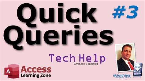 Microsoft Access Techhelp Quick Queries 3 Onload Maximize