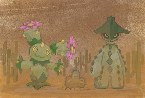 Cacturne And Maractus