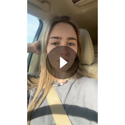 Laci Gabbi Shares Her Daily Vlog Moments While Driving Video By Laci