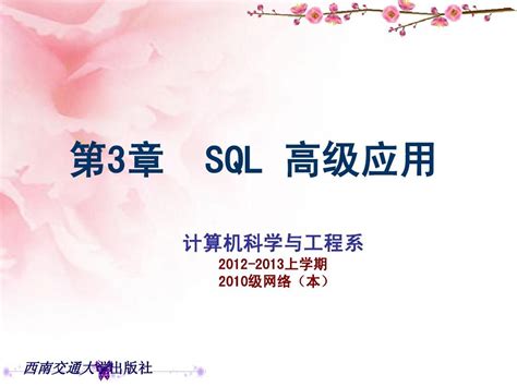 第3章 数据库 Sql 高级应用word文档在线阅读与下载无忧文档 第3章 数据库 Sql 高级应用word文档在线阅读与下载无忧文档