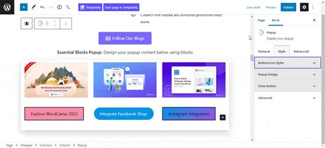Eb Popup Essential Blocks