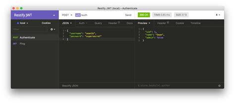 json web tokens jwt with restify sean3z medium