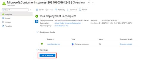How To Deploy Ema Application To Azure Container Instances Service Devportal