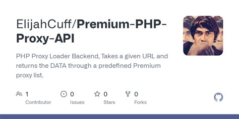 Github Elijahcuffpremium Php Proxy Api Php Proxy Loader Backend