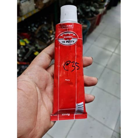 Jual Dempul Halus Spot Putty Wanda Tube 200gr Shopee Indonesia