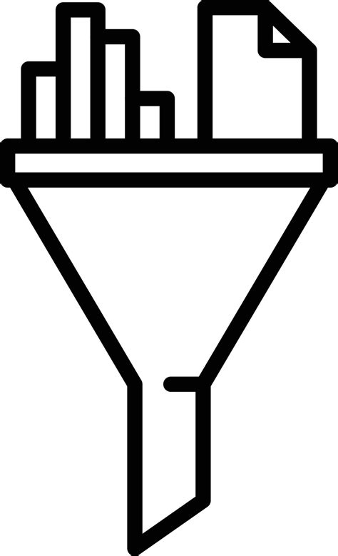 Data Filter Icon 10931232 Vector Art At Vecteezy