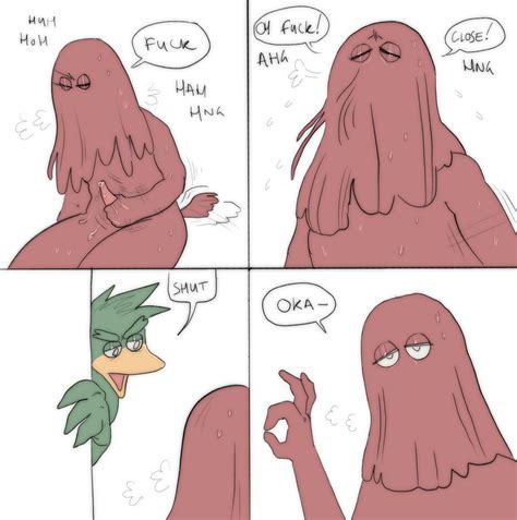 Rule 34 Alternate Form Anthro Avian Beak Bird Bodily Fluids Breath Closed Eyes Comedic