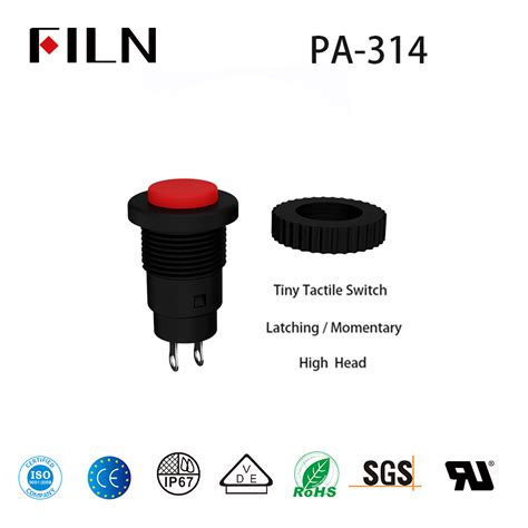 FILN S MM Pin Plastic Push Button Switch Smallest High Quality Design