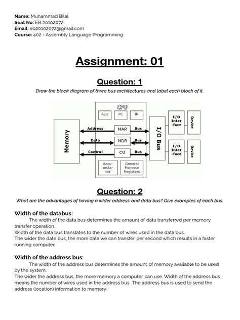 Eb20102076 Muhammad Hammad Khalid Pdf Central Processing Unit