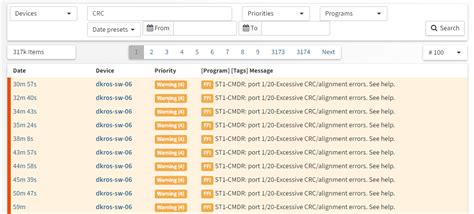 Syslog Rule No Logging Alert Entries Found Observium Lists