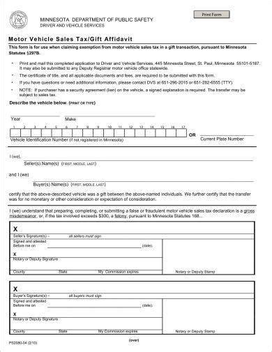 9 T Affidavit Examples To Download