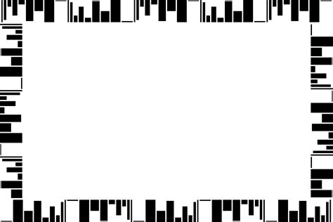 Frame Of Border Bars Pattern Set Graphic By Asesidea Creative Fabrica