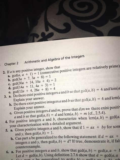 solved if a is any positive integer show that gcd a a