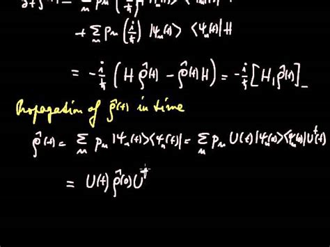 Von Neumann Equation Solved Apply Von Neumann Analysis And Show That