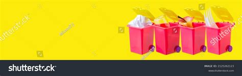Garbage Containers Different Types Waste Concept Stock Photo Shutterstock
