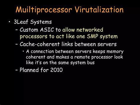Virtualization Distributed Computing Ppt Operating Systems