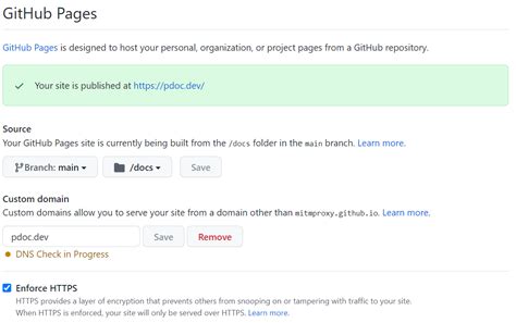 More Help Setting Up Auto Deployment To GitHub Pages Issue Mitmproxy Pdoc GitHub