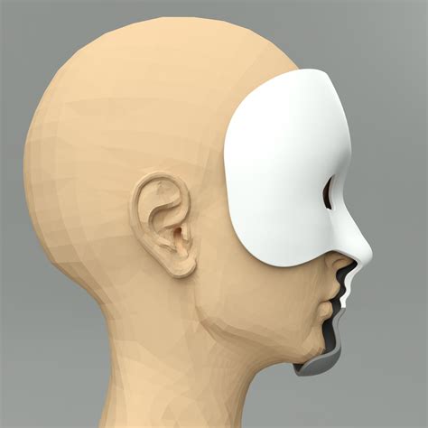 3d File Genshin Impact Fatui Harbingers Dottore Manga Mask Anime