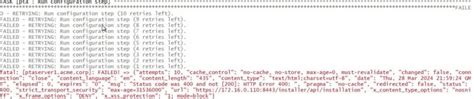 [error] pta installation with ansible playbook r cyberark