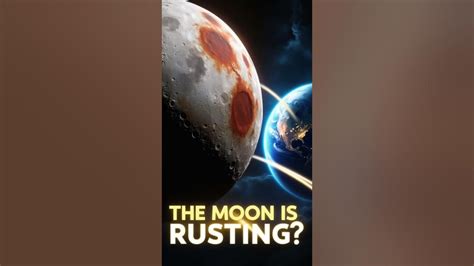 The Moon Is Rusting But Why Space Cosmic Universe Facts Youtube