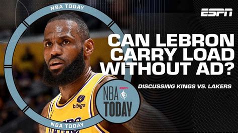 Breaking Down Kings Vs Lakers Can Lebron Carry The Load Until Ad