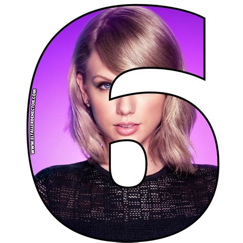 Numero 6 De Taylor Swift El Taller De Hector
