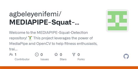 Github Agbeleyenifemi Mediapipe Squat Detection Welcome To The Mediapipe Squat Detection