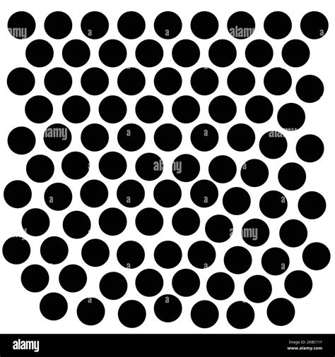 Seamless Repeated Circles Pattern Background Stock Vector Image Art Alamy