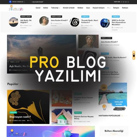 Profesyonel Gelişmiş Blog Scripti Yazılımı 10 İndirimi Yakala Web