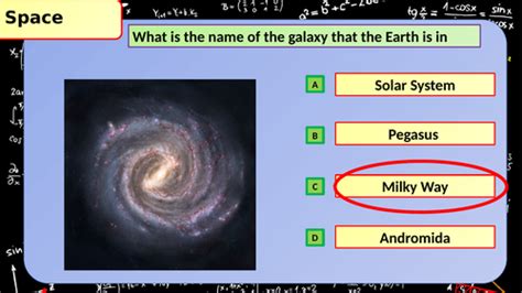 £1 Only Ks4 Aqa Gcse Physics Science Space Multiple Choice Revision Questions Teaching Resources