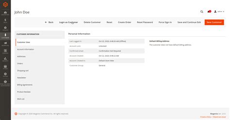 Login As Customer Create A Opt In Opt Out System Setting · Issue 30599 · Magentomagento2