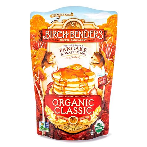 Buy Birch Benders Organic Pancake Waffle Mix Classic Near Me With Free