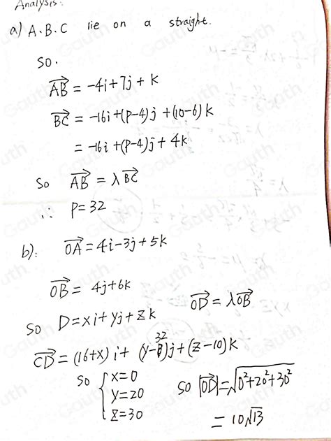 Solved Relative To A Fixed Origin O The Point A Has Position Vector I J K The Point B