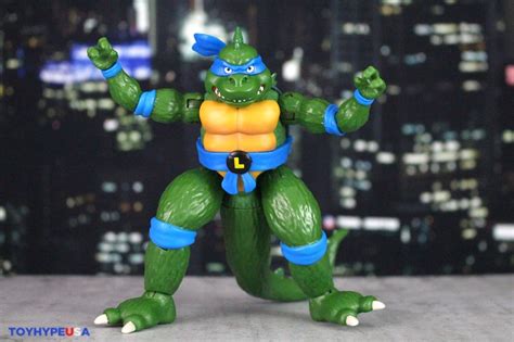 Playmates Toys Teenage Mutant Ninja Turtles X Godzilla Leonardo