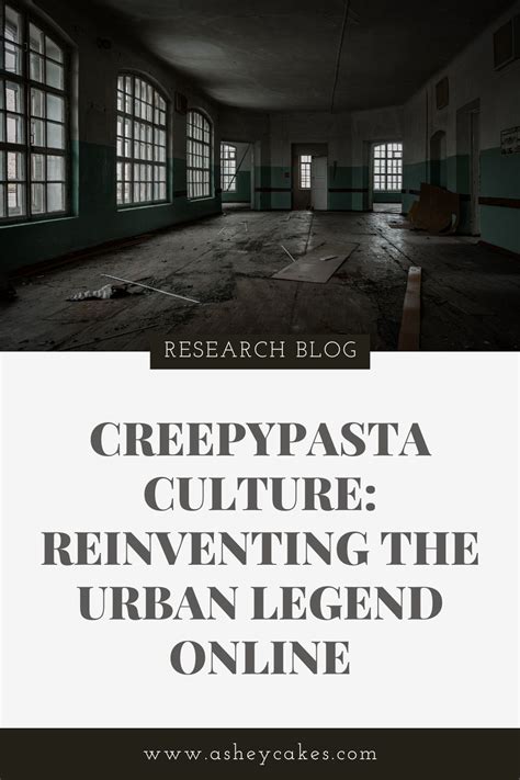 Creepypasta Culture Reinventing The Urban Legend Online