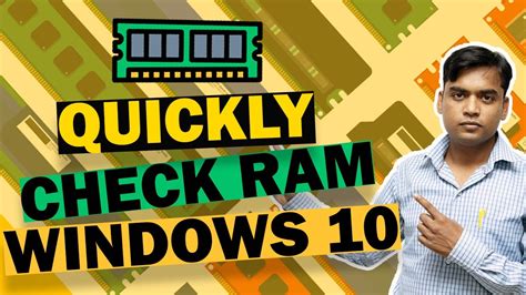 How To Check Ram Speed In Windows 10 Find Ram Type Ddr3 Or Ddr4 Youtube