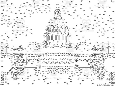 Extreme Difficulty Dot To Dot Pdf United States Capitol Building By