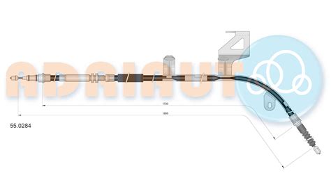 3B0609721AC, 3B0609721F, 3B0609721L, 3B0609721S - CAVO FRENO ...