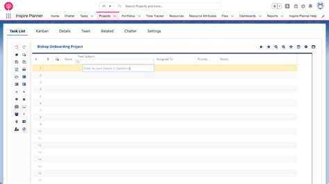 Inspire Planner Projects Task Lists Inspire Planner Help Center
