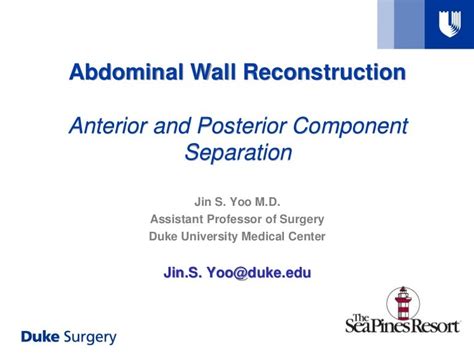 Abdominal Wall Anatomy With Respect To Understanding Component Separa…