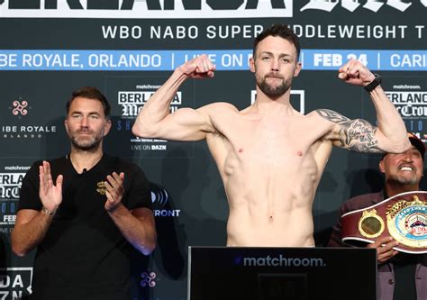 Edgar Berlanga Vs Padraig Mccrory Weigh In Photos Fightmag