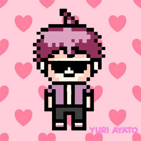 Yuri ayato pixel art Творчество Фенечка