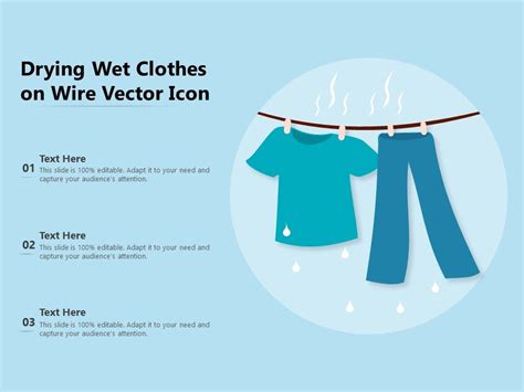 Drying Wet Clothes On Wire Vector Icon Ppt PowerPoint Presentation Gallery Visual Aids PDF