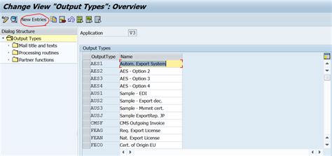 Techsap Creating A New Billing Output Type And Assigning It To The Output Determination