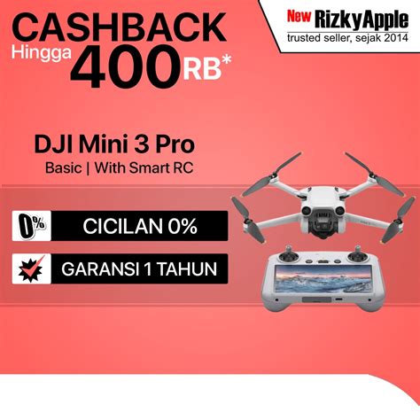 Jual Dji Mini Pro Drone Camera Basic With Smart Rc Garansi Resmi Shopee Indonesia