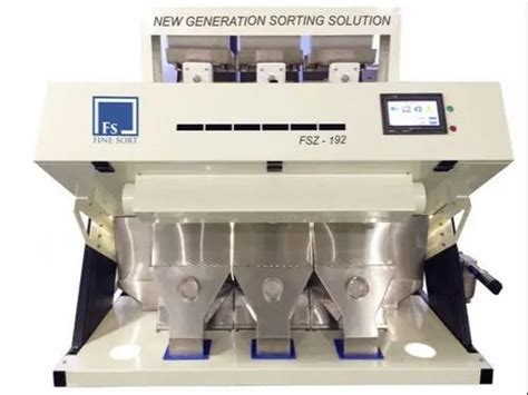 Color Sorting Machine At Best Price In Rajkot By Fine Sort Industries Id 21659544091