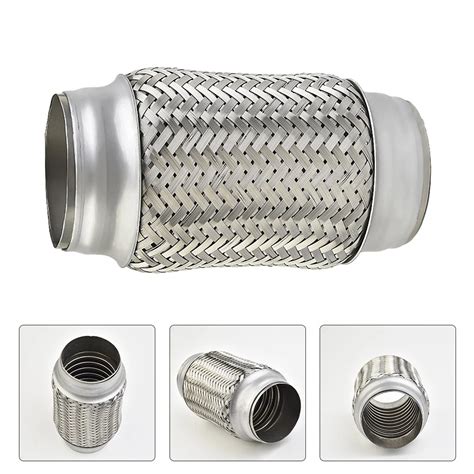 스테인레스 스틸 자동차 배기 플렉스 파이프 벨로우 용접 유연한 조인트 튜브 머플러 자동 머플러 테일 파이프